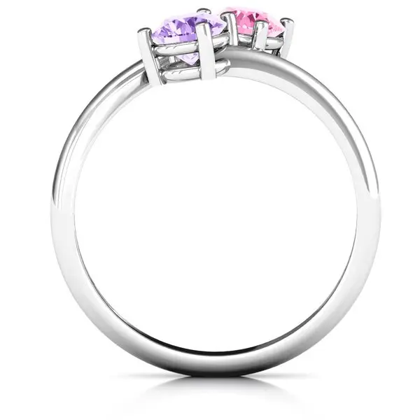 Jewlr Destined For Love Double Gemstone Ring