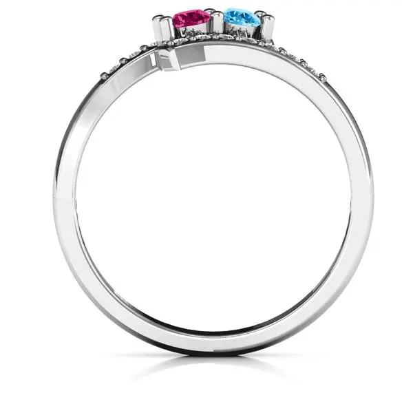 Jewlr Mot We Met Two Stone Ring
