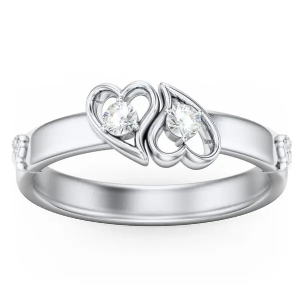 Jewlr Shape Of My Heart Ring