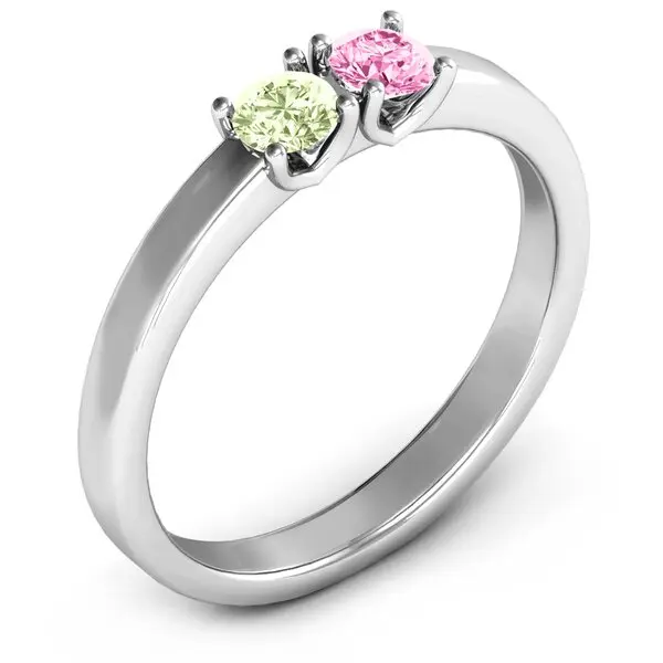 Jewlr Meet In The Middle Two Stone Ring