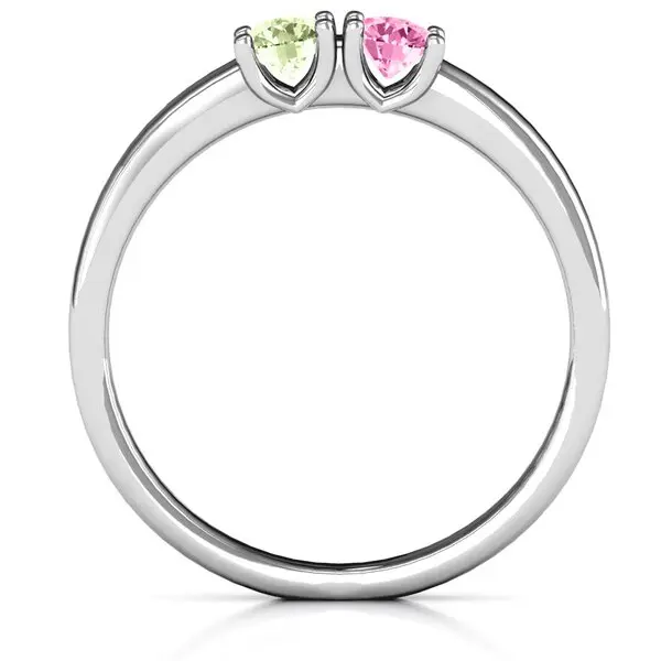 Jewlr Meet In The Middle Two Stone Ring