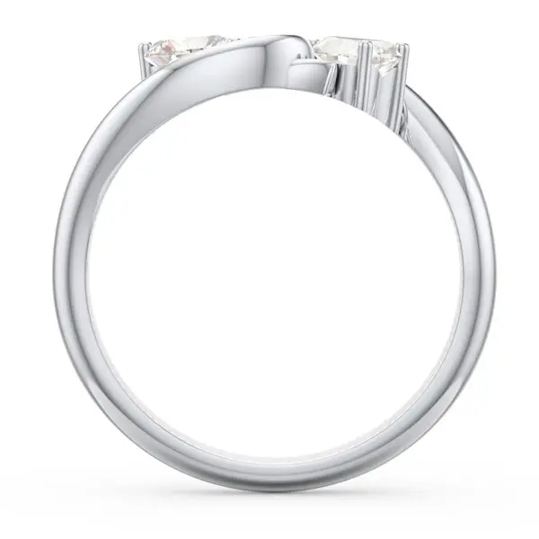 Jewlr Two Of Hearts Pinky Promise Ring