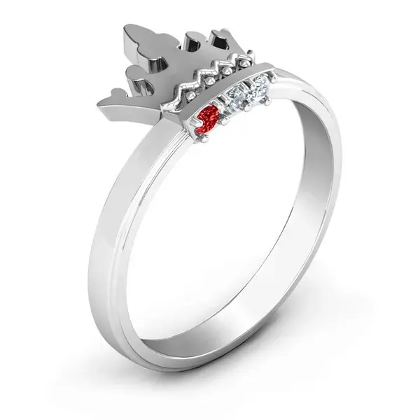 Jewlr Royal Family Princess Tiara Ring