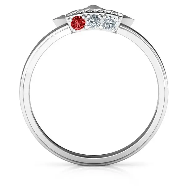 Jewlr Royal Family Princess Tiara Ring