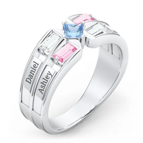 Jewlr Surrounded Love Mother's Ring