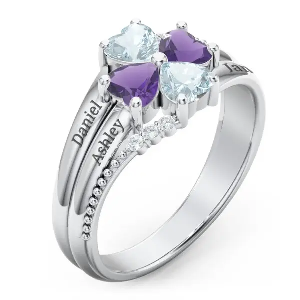 Jewlr A Mother's Love And Luck Ring