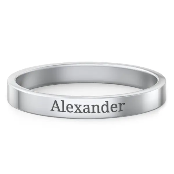 Jewlr Engravable Stacking Ring