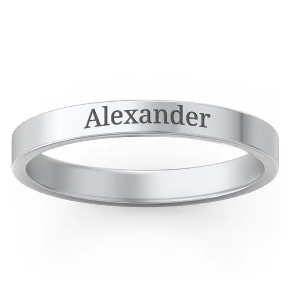 Jewlr Engravable Stacking Ring