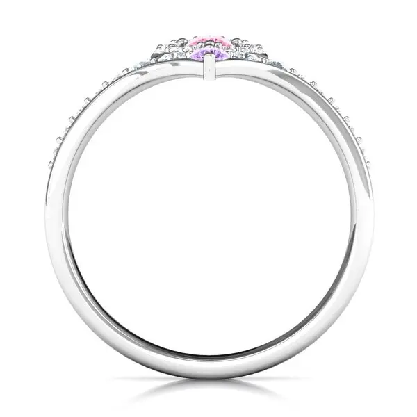 Jewlr Queen Of My Heart Tiara Ring