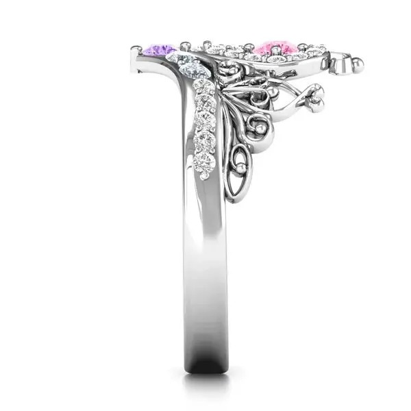 Jewlr Queen Of My Heart Tiara Ring