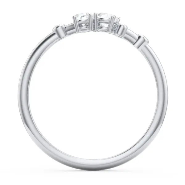 Jewlr 3-stone Constellation Ring With Gemstones
