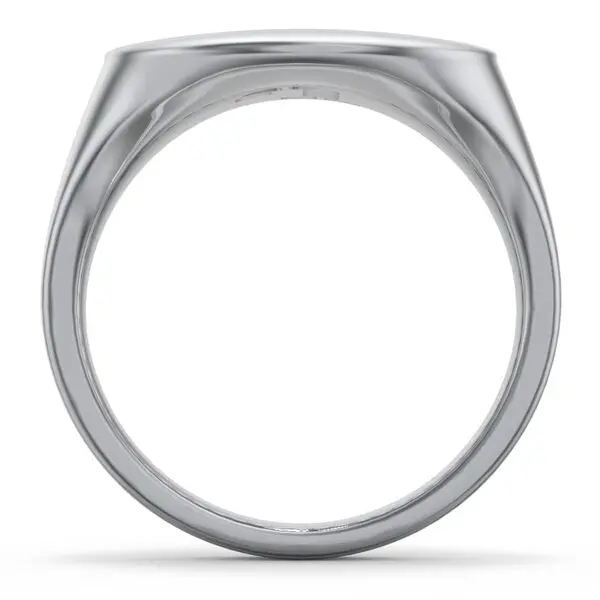 Jewlr Pavé Initial Signet Ring J