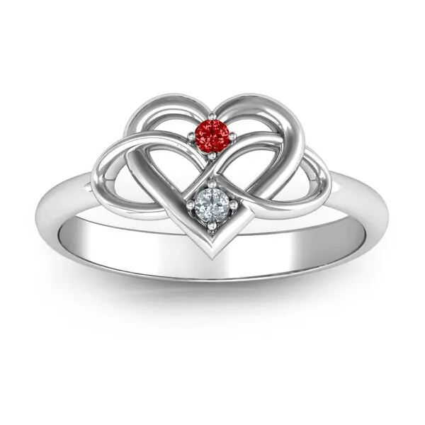 Jewlr Together Forever Two-stone Ring