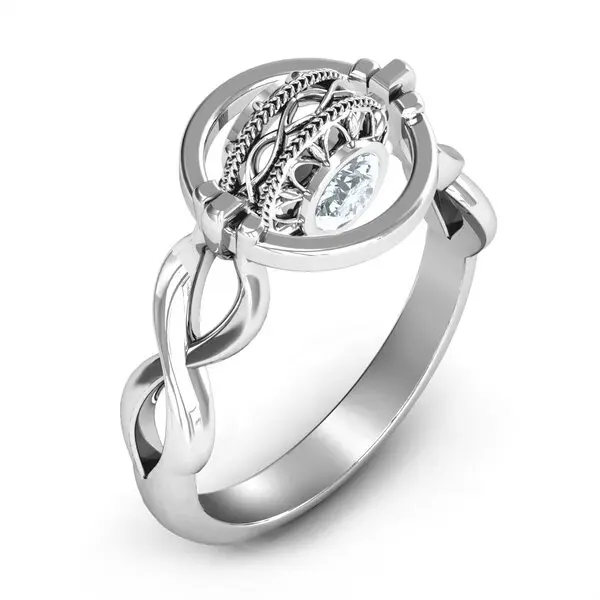 Jewlr Infinity Flip Ring