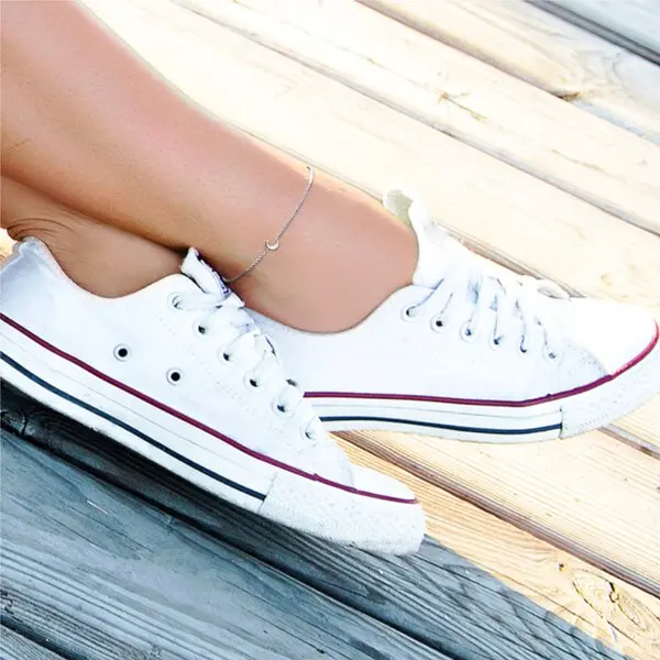Jewlr Moon Anklet