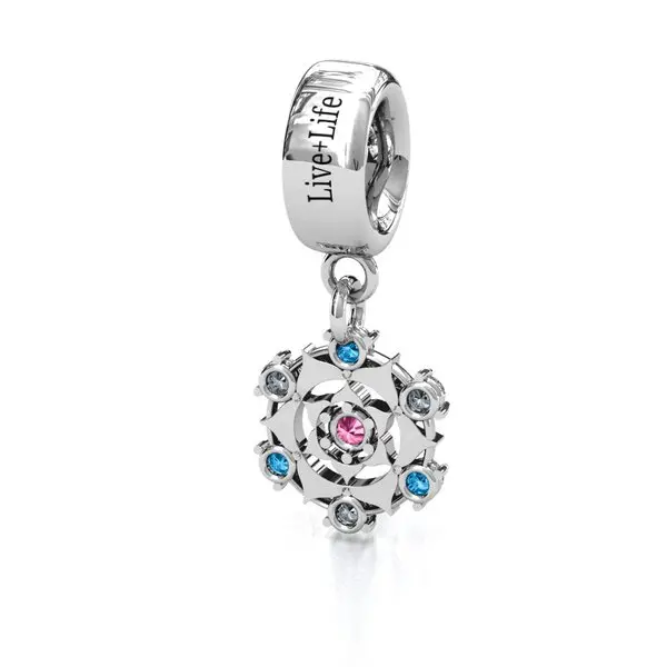 Jewlr Seven Chakras Bracelet Charm