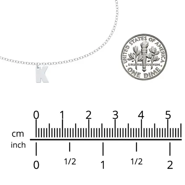 Jewlr Initial Bracelet With 4 Letters Modern
