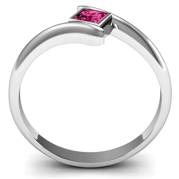 Jewlr Princess Cut Bypass Daughters Ring