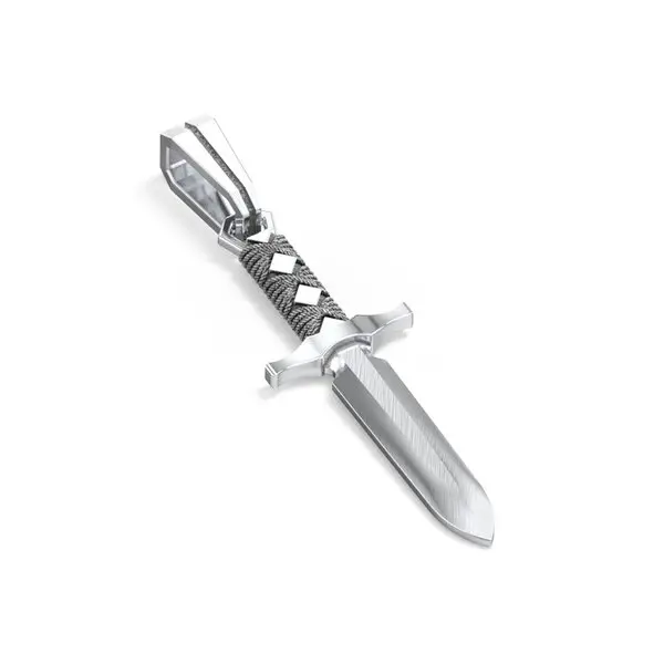 Jewlr Engravable Dagger Pendant