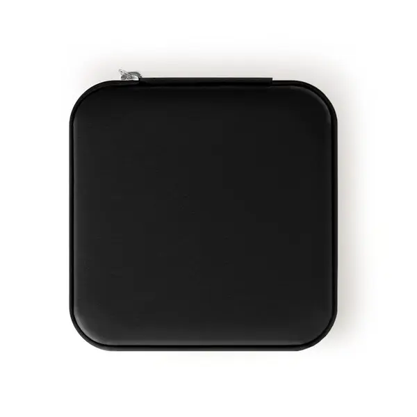 Jewlr Personalized Square Travel Jewelry Case In Black