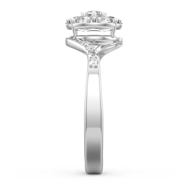 Jewlr Ariel Round Cluster Ring