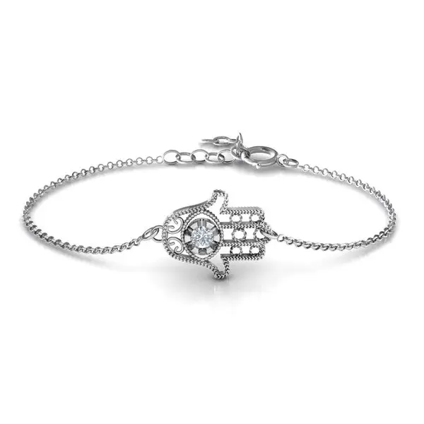 Jewlr Horizontal Hamsa Bracelet