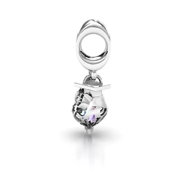 Jewlr Scholarly Owl Caged Bracelet Charm