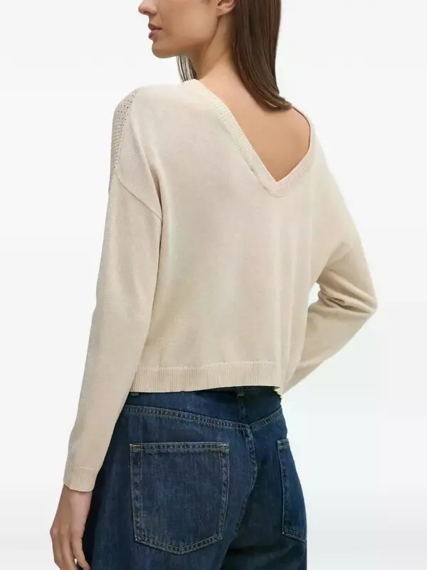 GAUDI Perforated-detailing Sweater