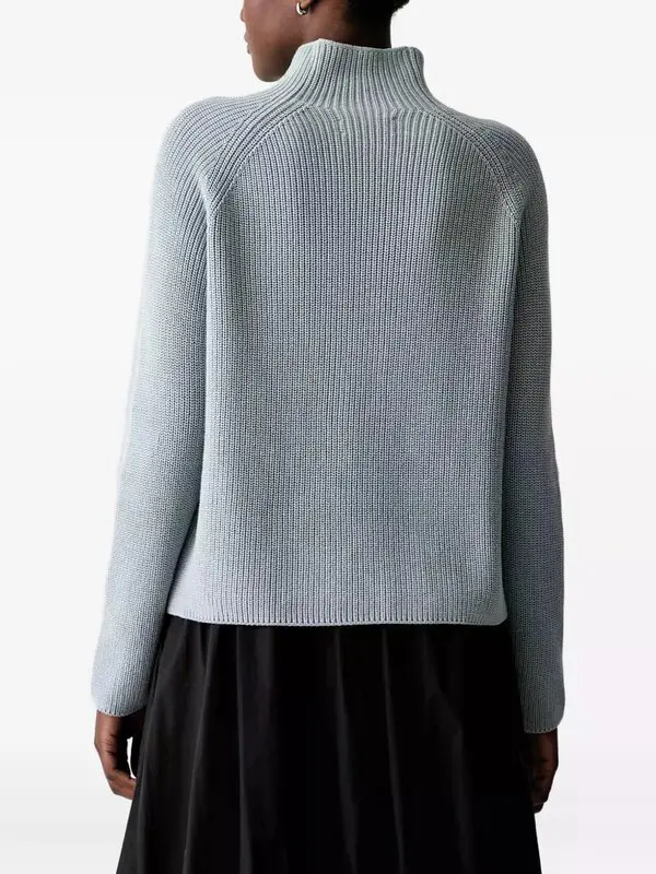 Marc O'polo Ribbed-knit Raglan-sleeve Sweater