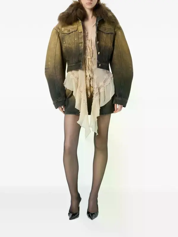 Blumarine Lace-trim Blouse