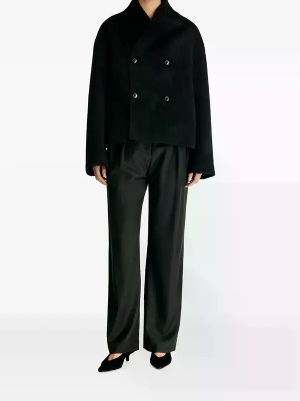 Loulou De Saison Double-breasted V-neck Jacket