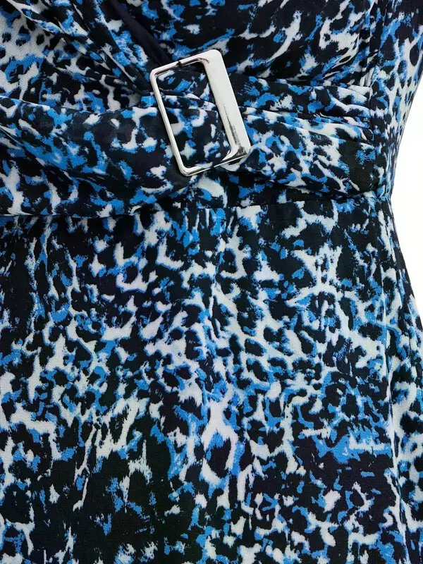 MORGAN Printed Midi Dress