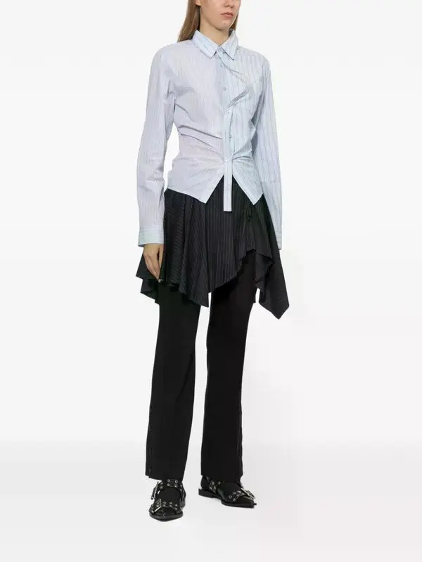 Andersson Bell Split-stripe Contour Shirt
