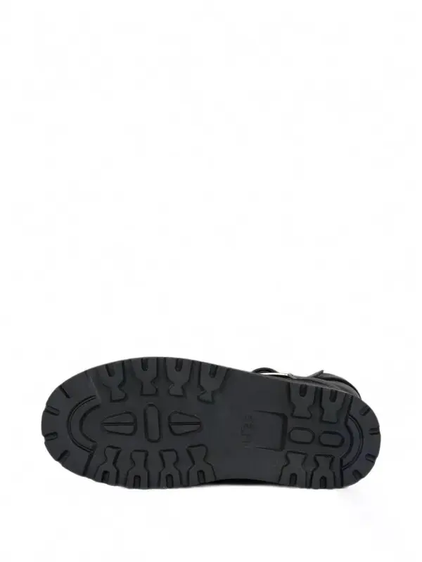 WILLY CHAVARRIA X Ugg Buckled Leather Ankle Boots