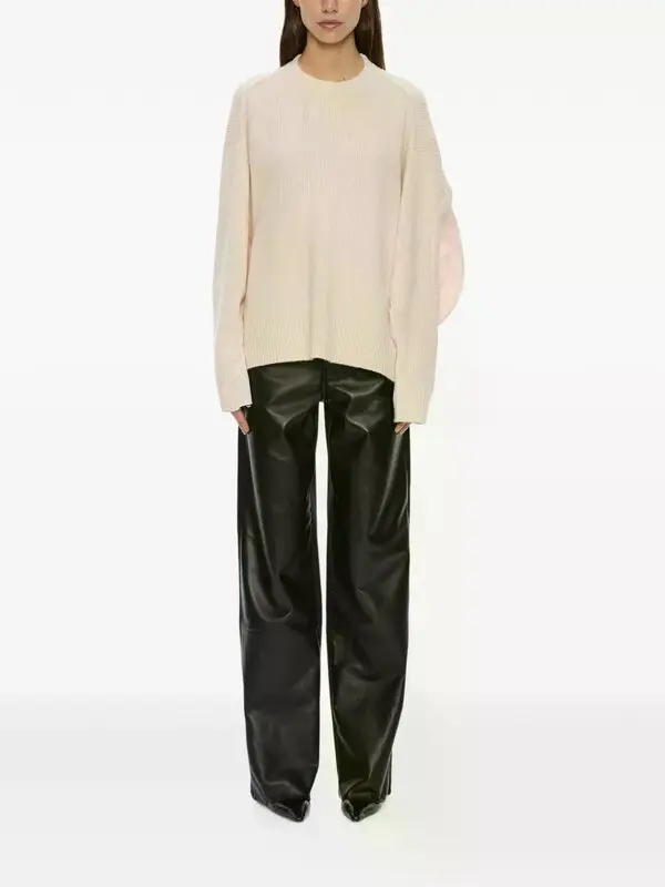 Christopher Esber Airbag Ribbed-knit Sweater