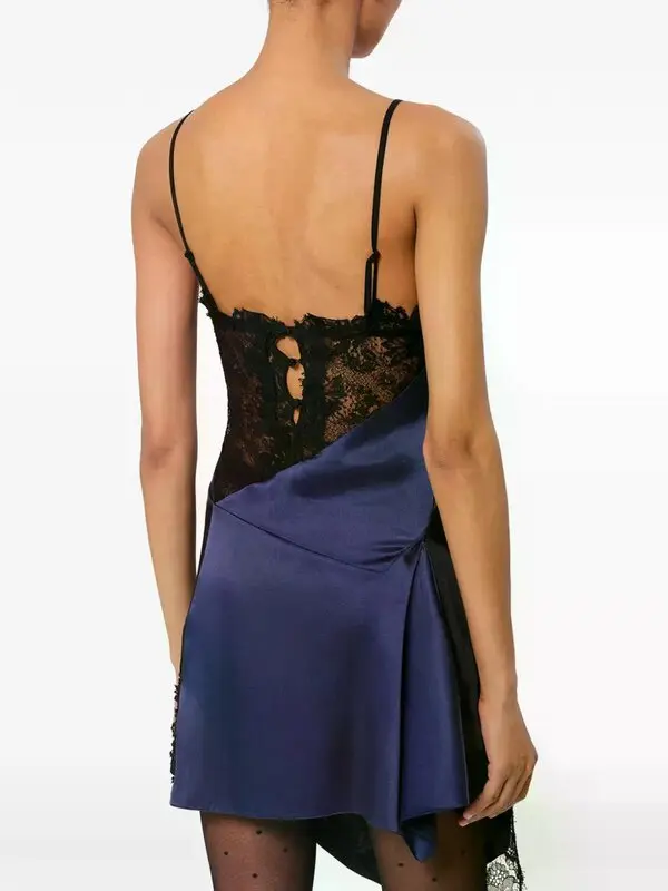Isabel Marant Étoile Anazia Lace-trim Asymmetric Dress