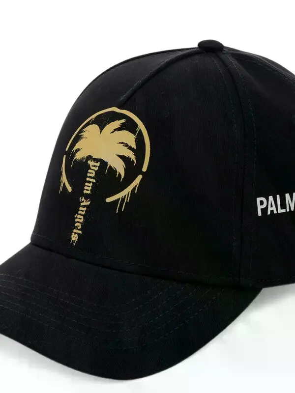 Palm Angels Logo-print Baseball Cap