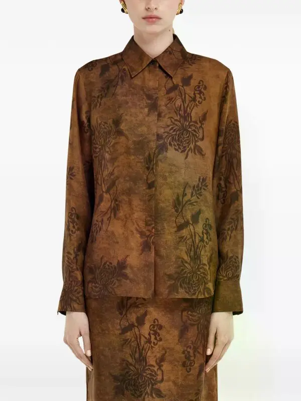 FERRAGAMO Silk Shirt