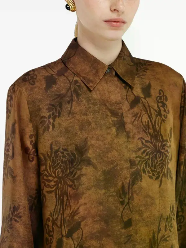 FERRAGAMO Silk Shirt