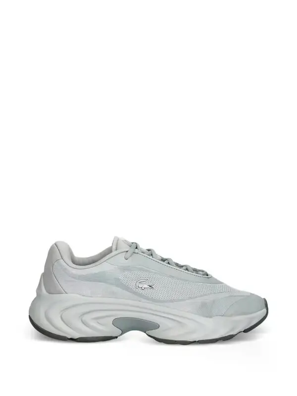 Lacoste Spinor Hybrid Mesh-panel Chunky Sneakers - Grey
