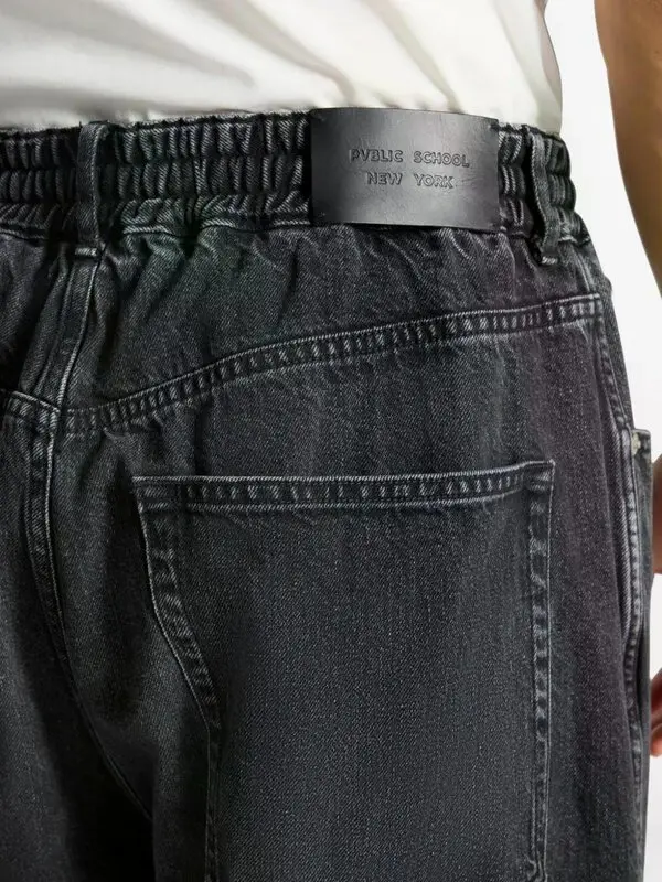 Public School Bergen Curved-seam Jeans