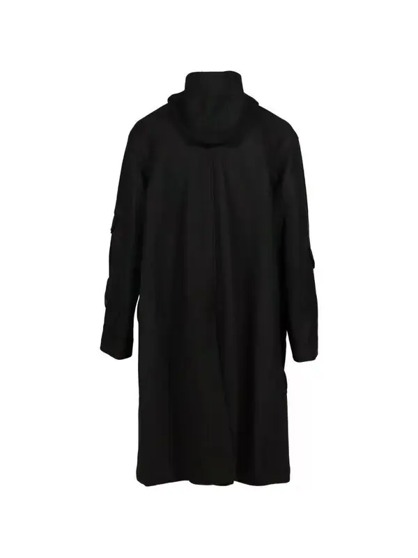 Yohji Yamamoto Hooded Military Coat