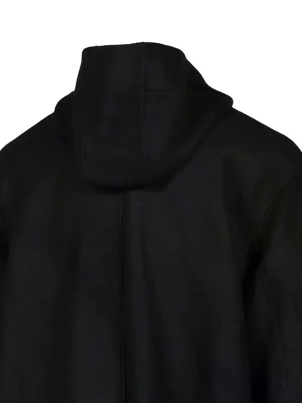 Yohji Yamamoto Hooded Military Coat