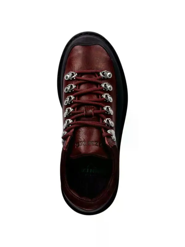 Diemme Cornaro Leather Panelled Lace-up Hiking Sneakers