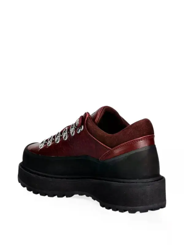 Diemme Cornaro Leather Panelled Lace-up Hiking Sneakers