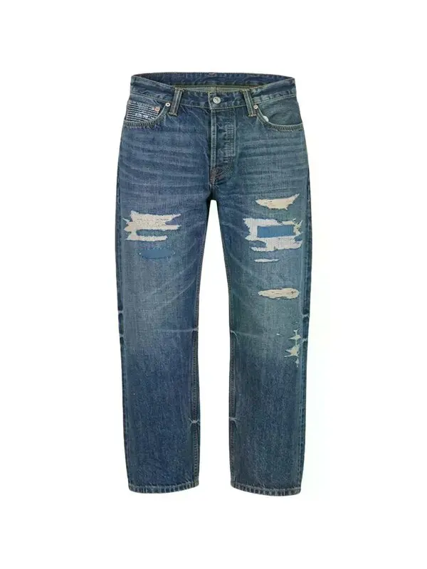 EVISU Boro Daicock Patchwork Jeans