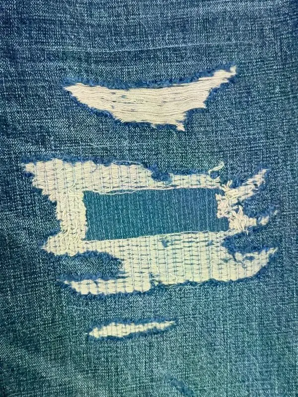 EVISU Boro Daicock Patchwork Jeans