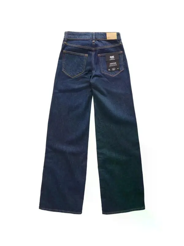 Paige Anessa Wide-leg Jeans - Blue