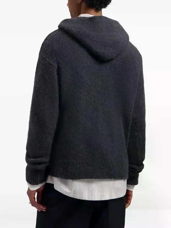 OLAF Zip-up Knit Cardigan