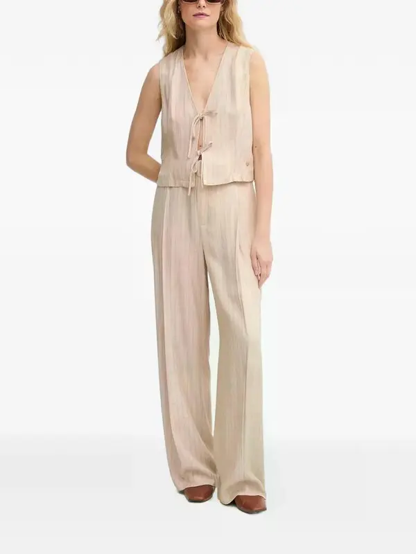 MOS MOSH Mmelva Inah Striped V-neck Vest